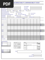 MSA: Cg, Cgk, and Gage R&R Overview | PDF | Data Analysis | Statistical ...