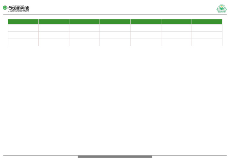 Stamp Issuance Report | PDF