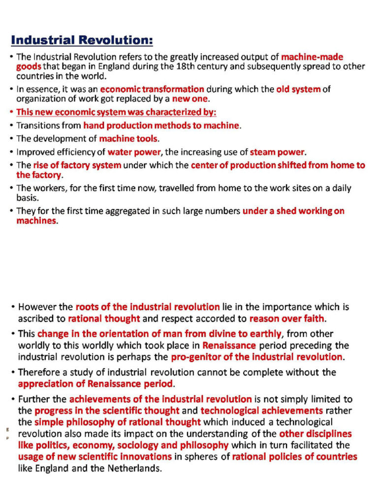 Industrial Revolution | PDF