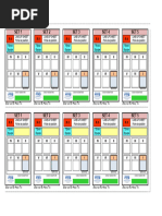 R5 Volleyball Lineup Sheet Template | PDF