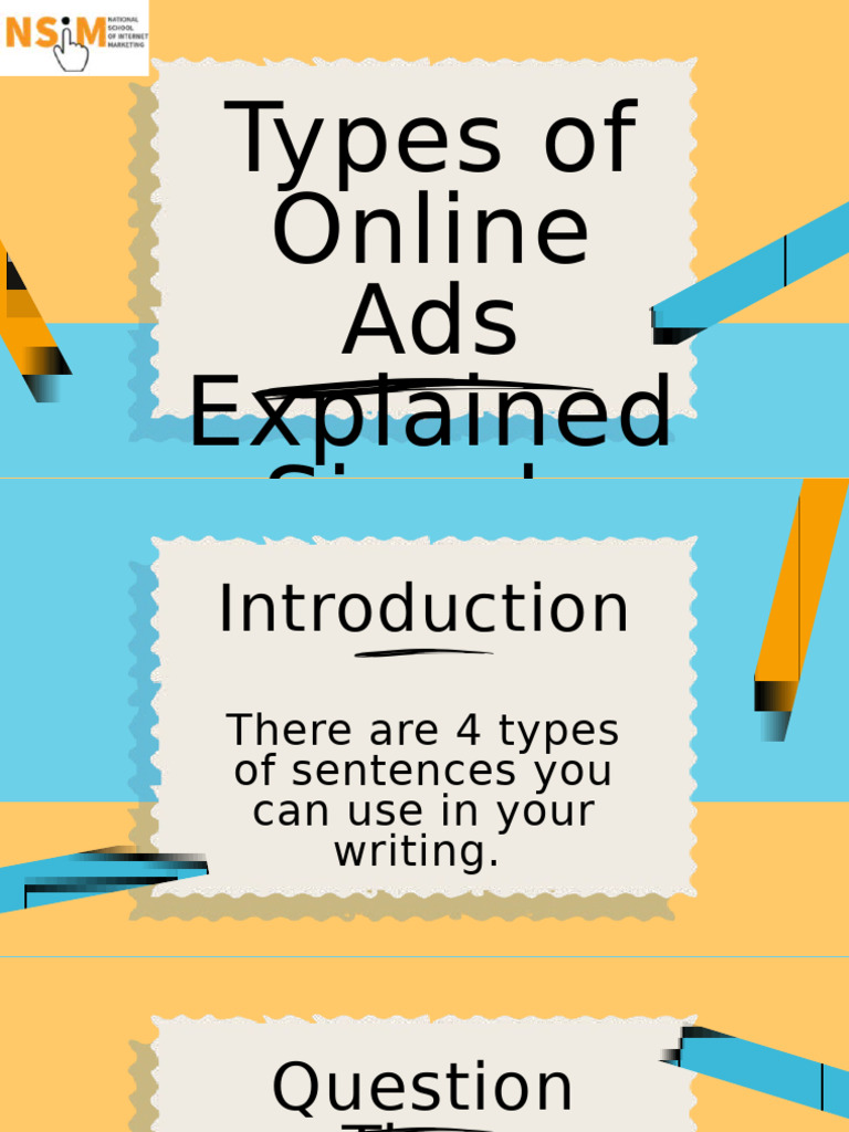Types of Online Ads Explained Simply | PDF
