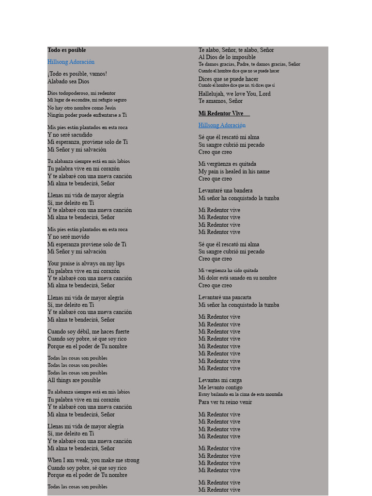 Line Up de La Convención | PDF | Jesús | La resurrección de Jesús