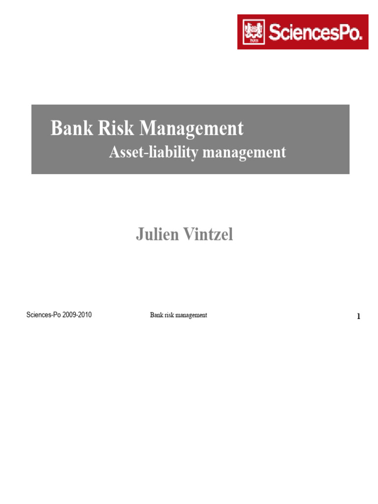 ALM Management of Banking Risks | PDF | Banks | Greeks (Finance)
