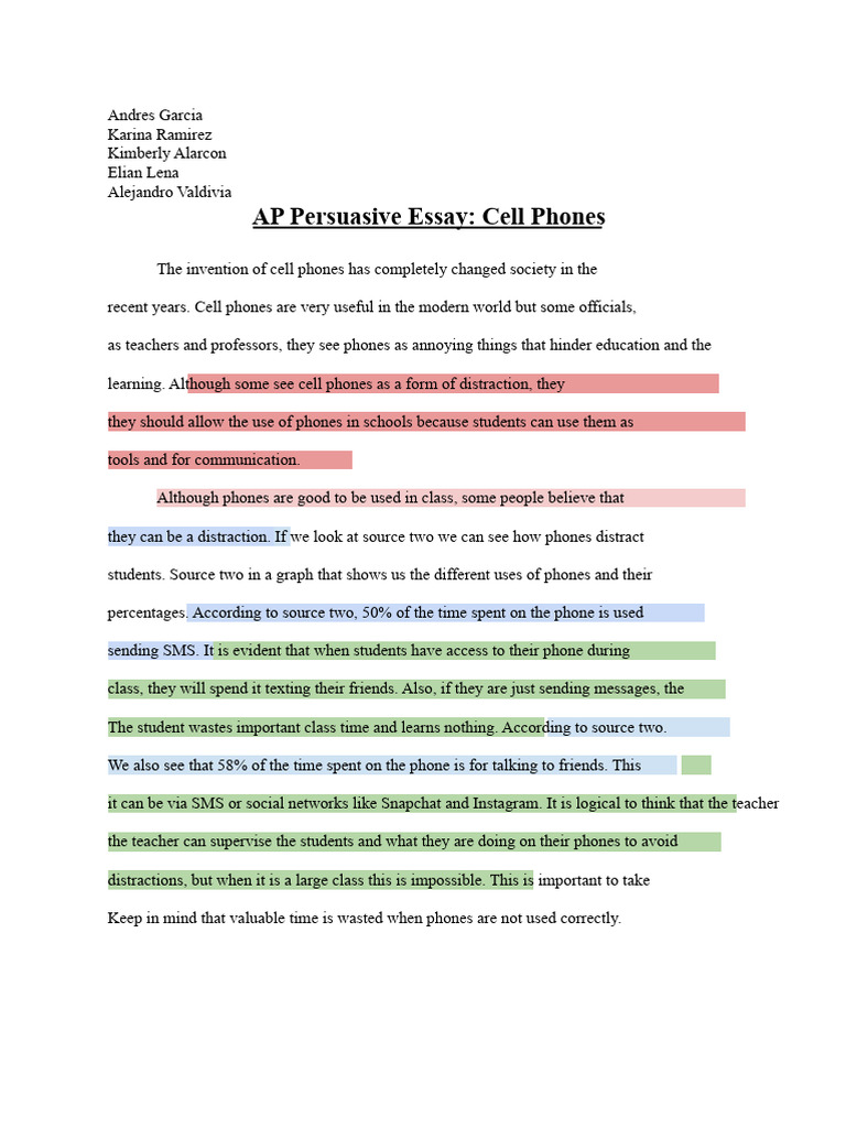 Benefits of Cell Phones in Education | PDF | Telephone | Mobile Phones