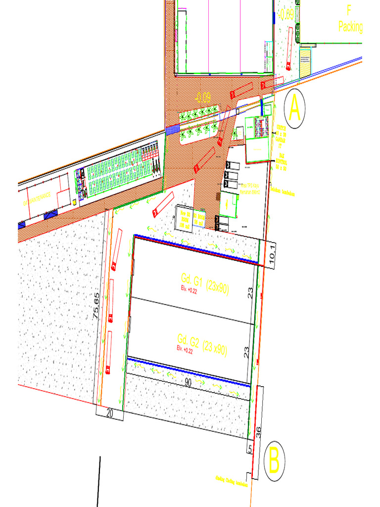 Layout Gudang g1&g2 | PDF