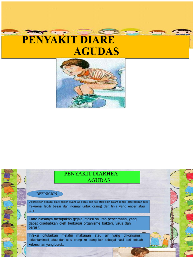 Penyakit Diare: Gejala, Penyebab, dan Perawatan | PDF