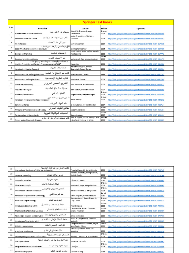 Springer eBooks | PDF