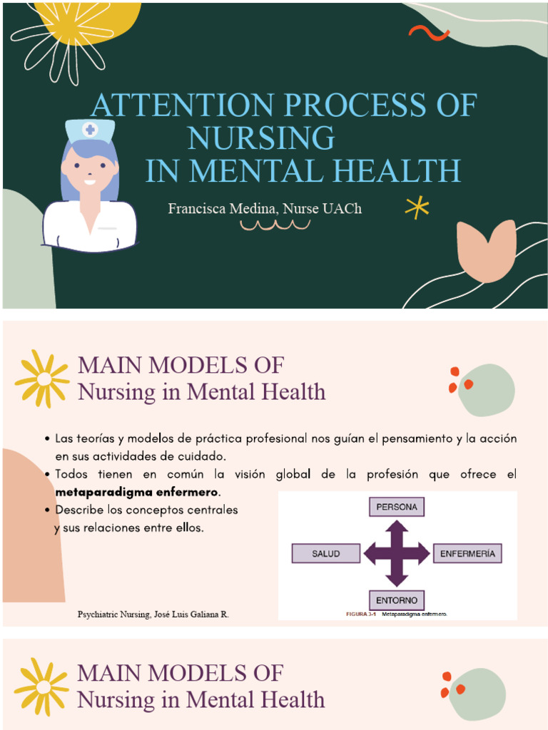 Mental Health Nursing Models Overview | PDF