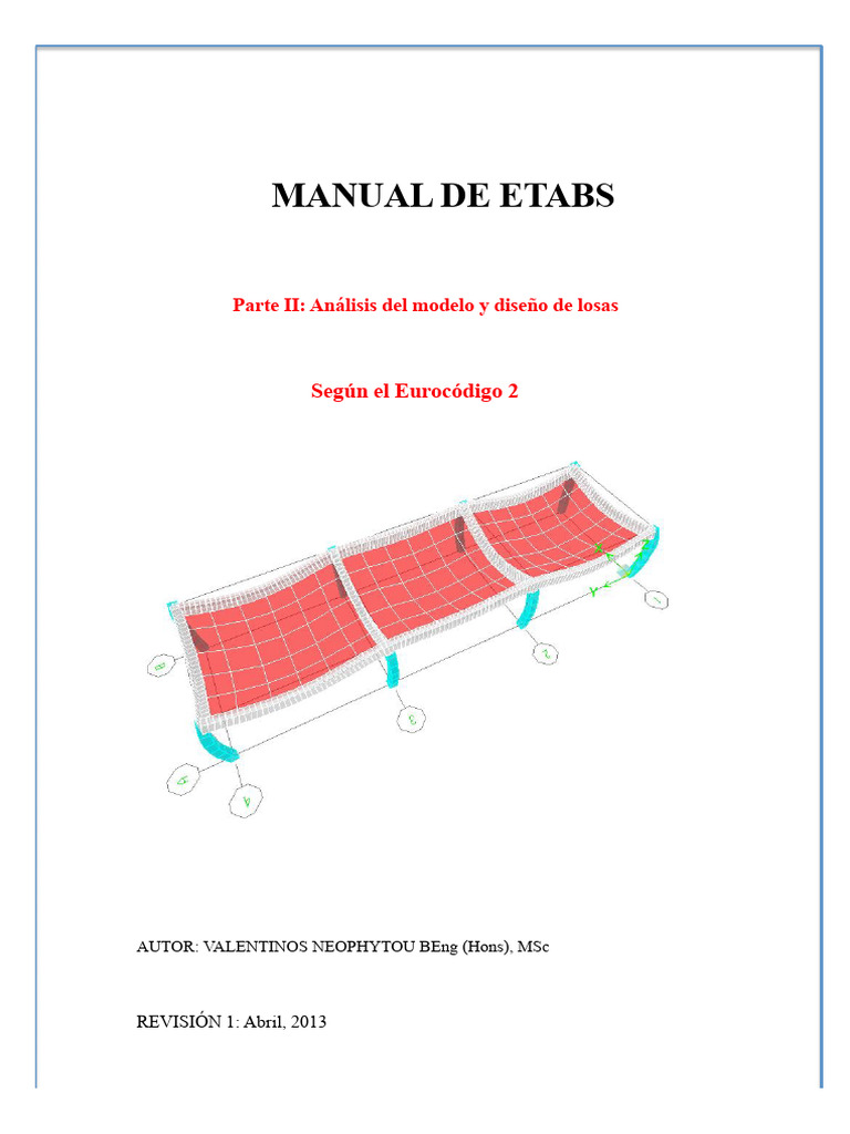Modelado en Etabs - Diseño de Losas | PDF | Ingeniería estructural | Construyendo tecnología