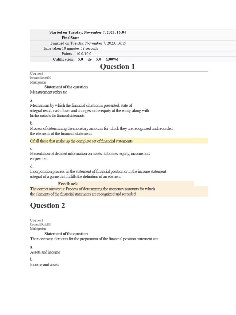 Advanced Financial Accounting Exam 1 | PDF | Equity (Finance) | Income