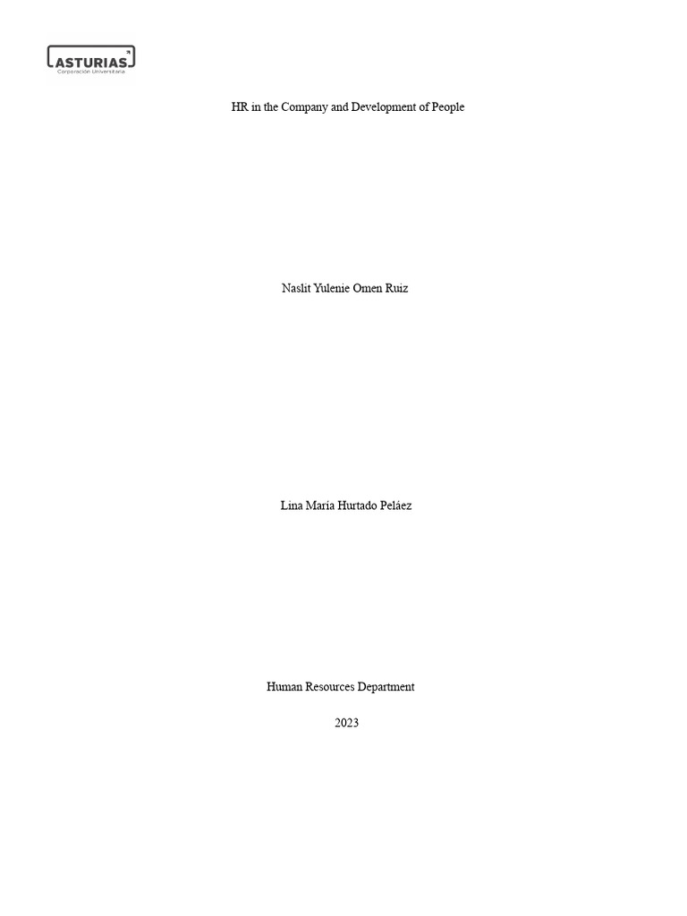 Solution Case Study Unit 1 | PDF | Leadership | Human Resources