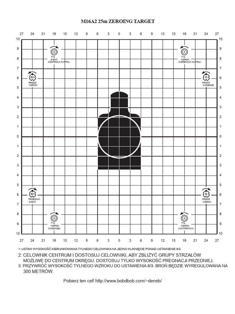 M16a2 25m Zero | PDF