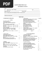 Vineland Adaptive Behavior Scale Guide | PDF | Word | Noun