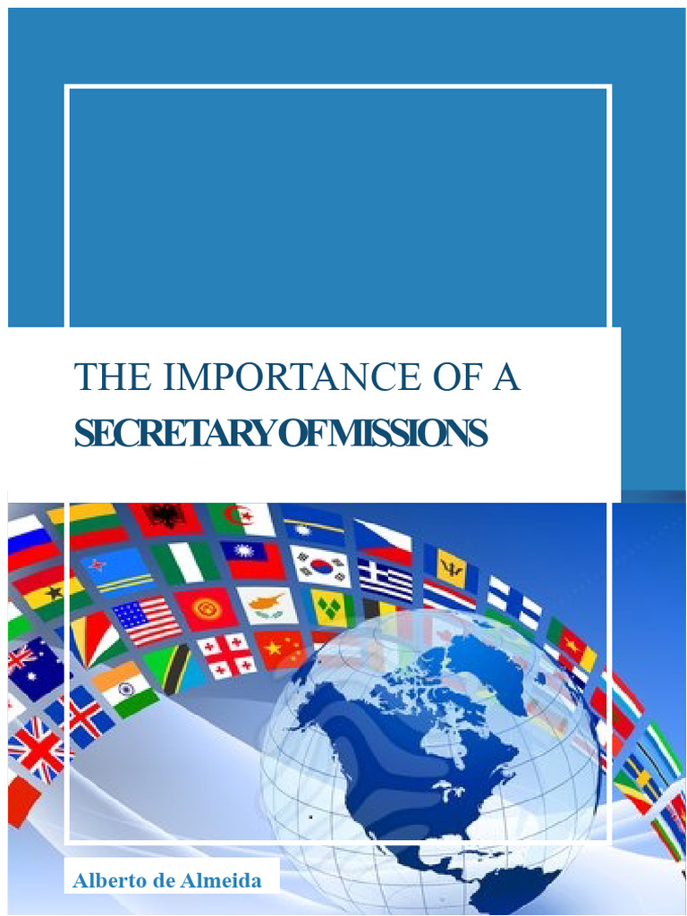 Mission Secretary | PDF | Christian Mission | Jesus