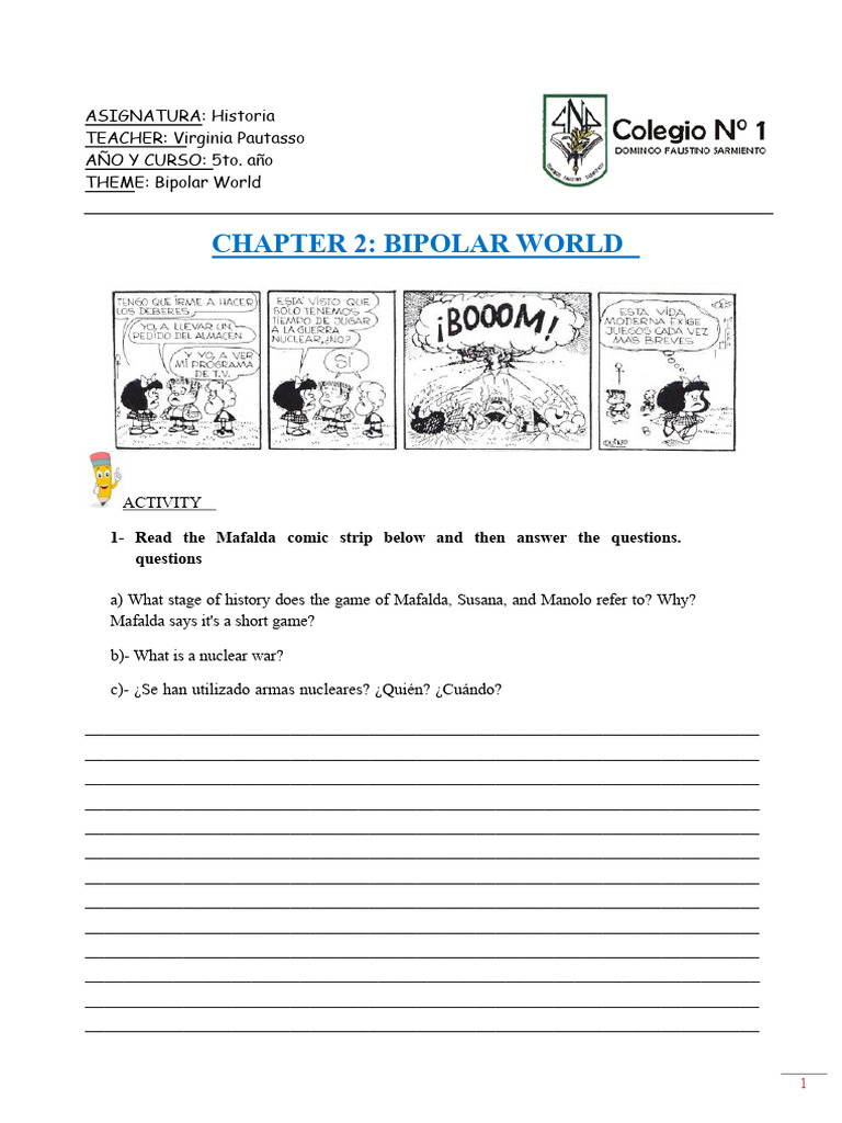 Chapter 2 - Bipolar World | PDF | Korean War | Cold War