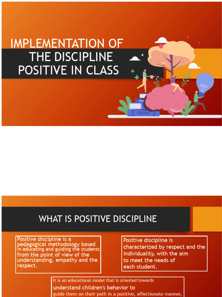 Positive Discipline in The Classroom | PDF | Learning | Psychological ...