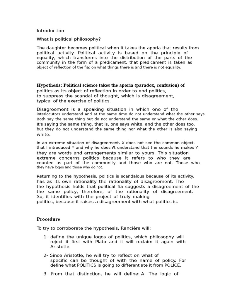 Understanding Political Philosophy | PDF | Egalitarianism | Truth