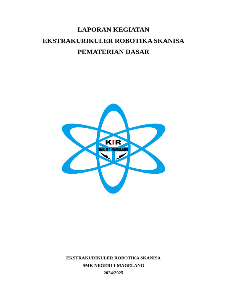 Materi Dasar Ekstrakurikuler Robotika | PDF