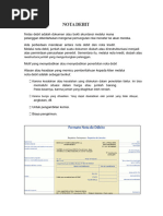 Memahami Debit dan Kredit Note | PDF