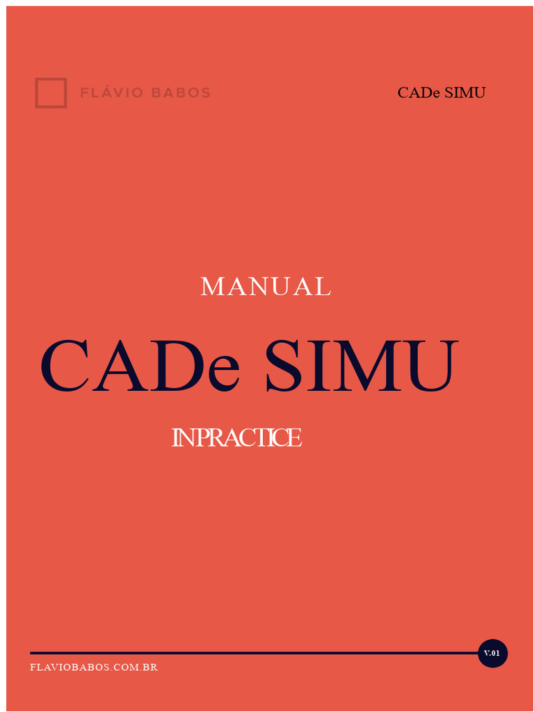 CADe SIMU Manual in Practice | PDF | Button (Computing) | Relay