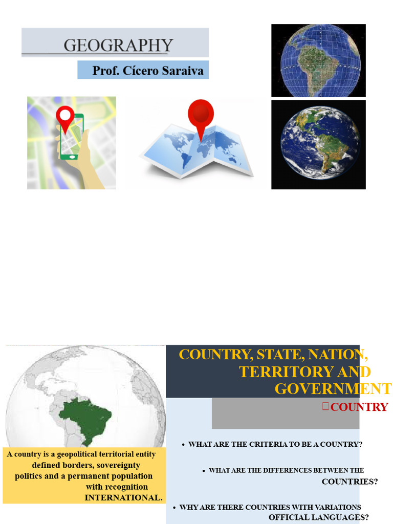 Country, State, Nation, Territory, and Government | PDF | Nation ...