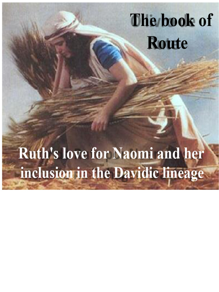 The Book of Ruth | PDF | Ruth (Biblical Figure) | Book Of Ruth