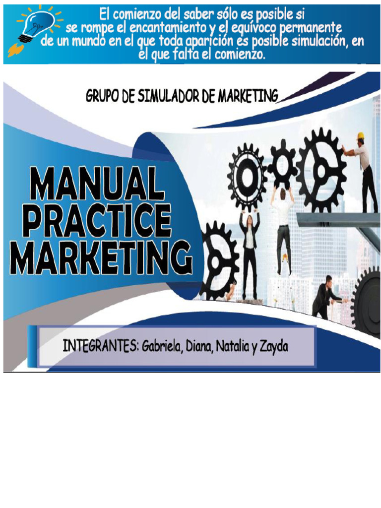 Practical Marketing Game Overview | PDF | Retail | Marketing