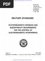 MIL-STD-461E: EMI Control Standards | PDF | Electromagnetic ...