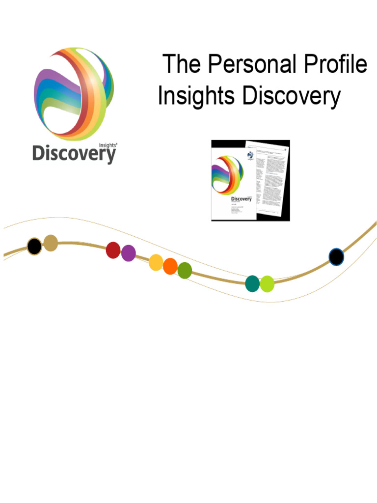 The Personal Profile Insights Discovery | PDF | Color | Communication
