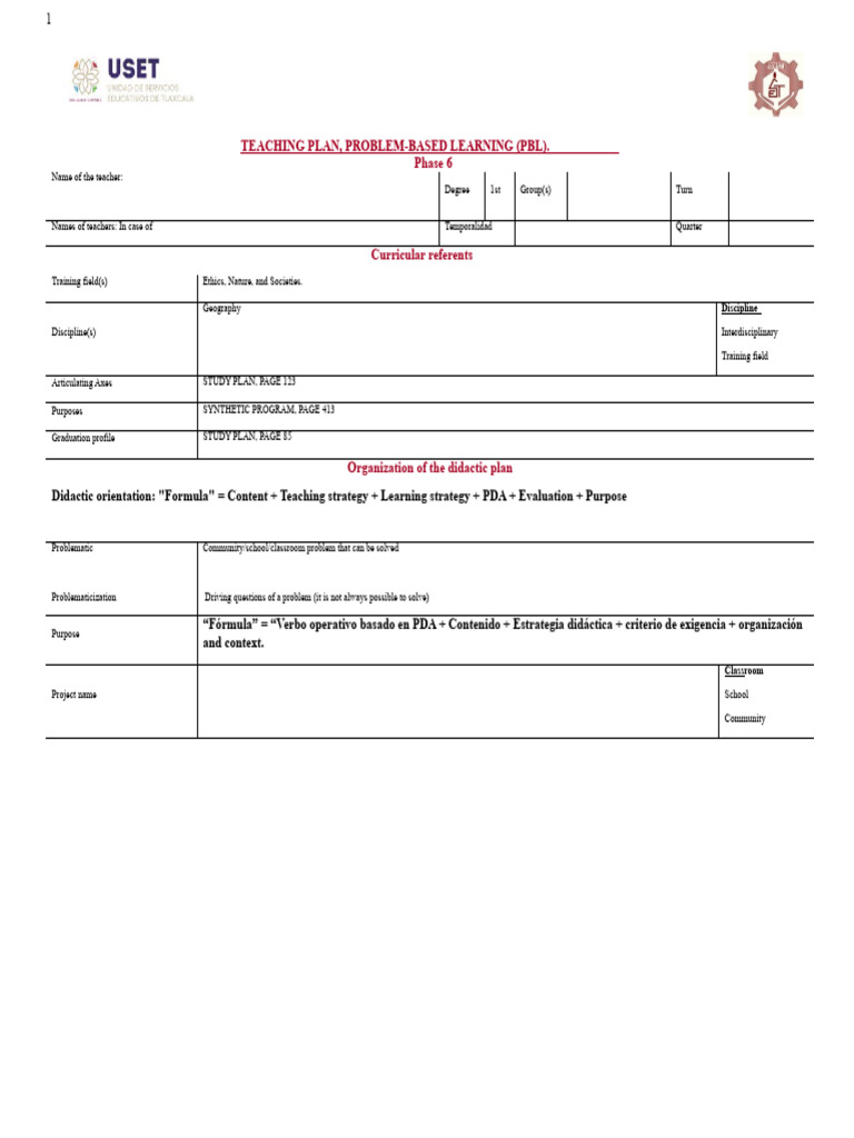 Problem-Based Learning Format PBL | PDF | Liberal Arts Education ...