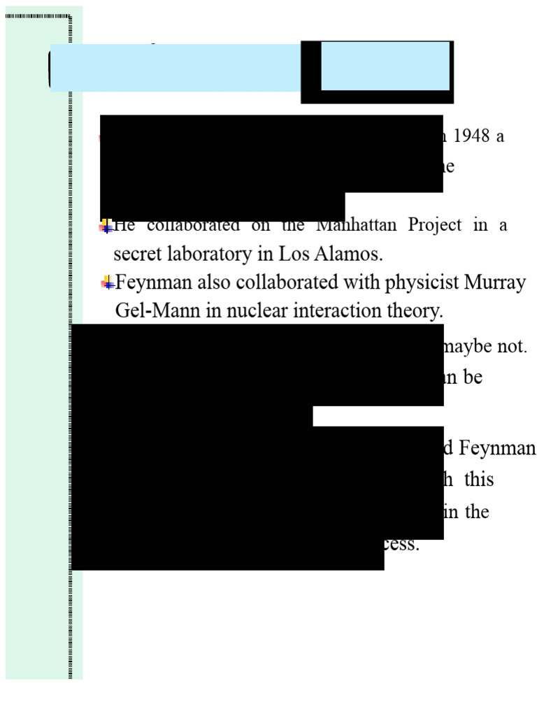 Feynman Diagrams: Richard Feynman's Legacy | PDF