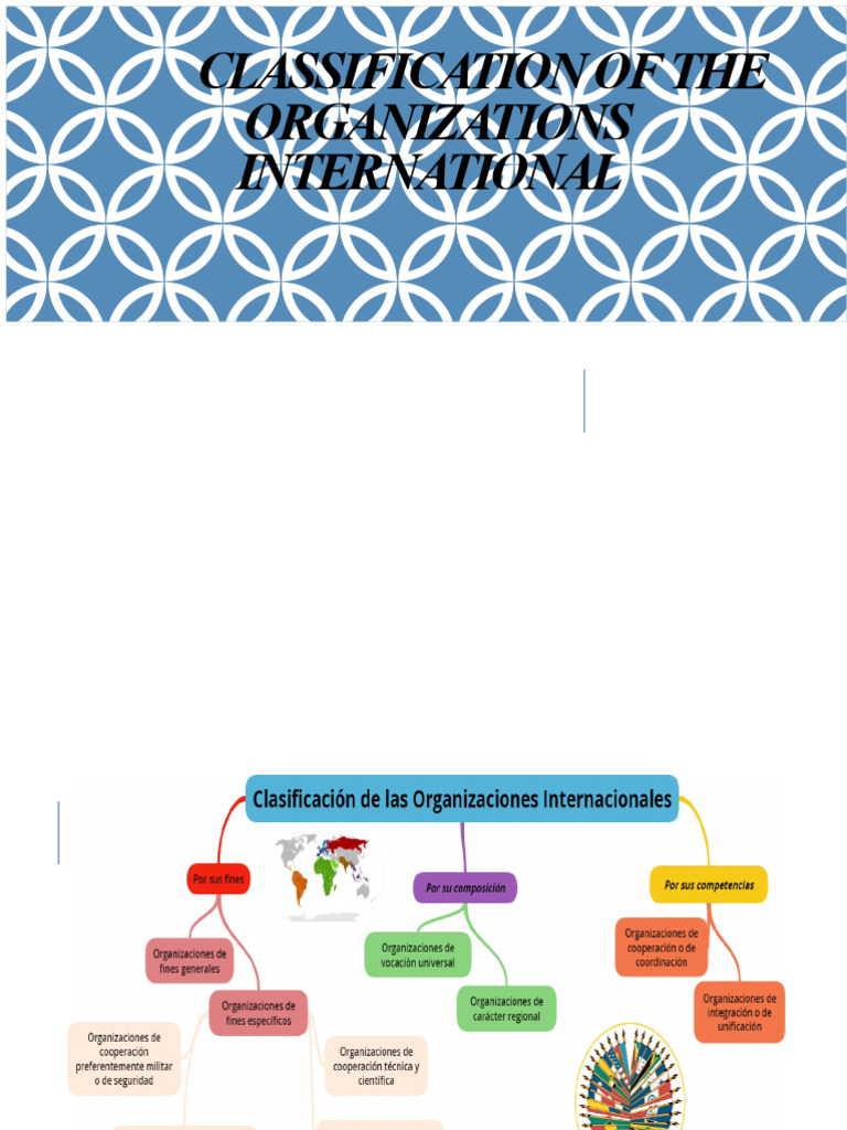 Classification of International Organizations | PDF | Global Politics | International Relations
