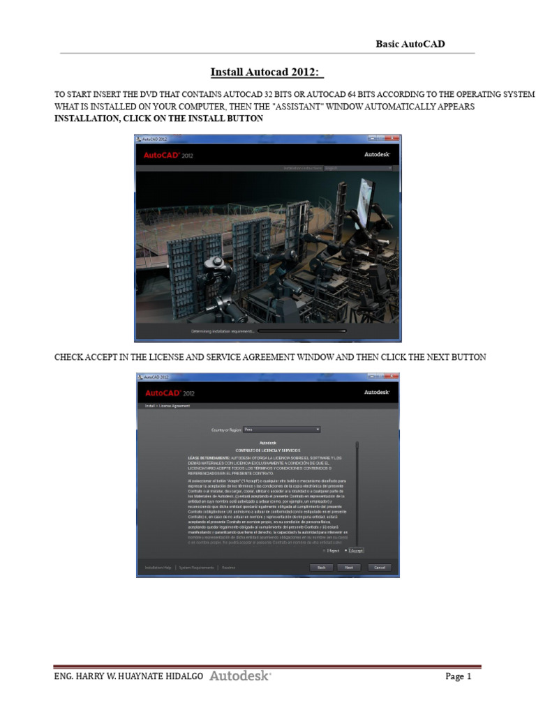 Manual To Install Autocad 2012 | PDF | Auto Cad | Autodesk