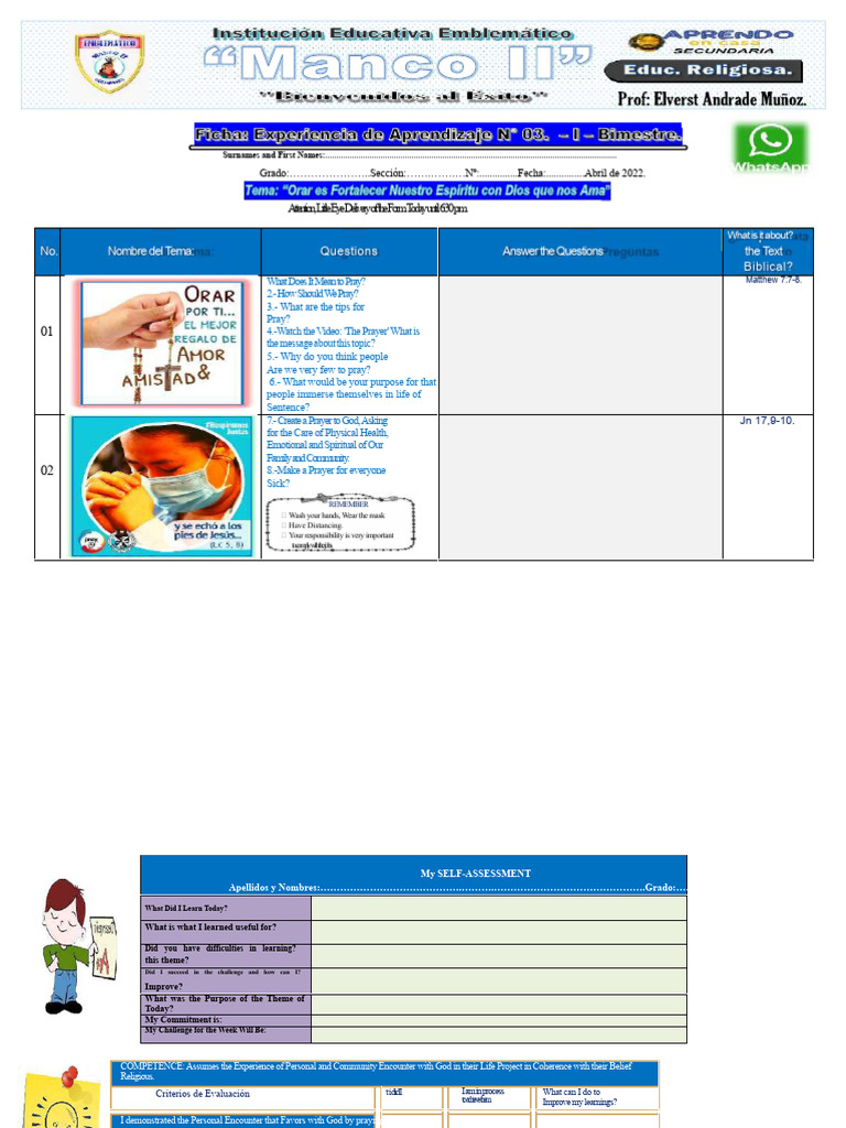 Work Sheet The Sentence | PDF | Jesus | Religious Belief And Doctrine