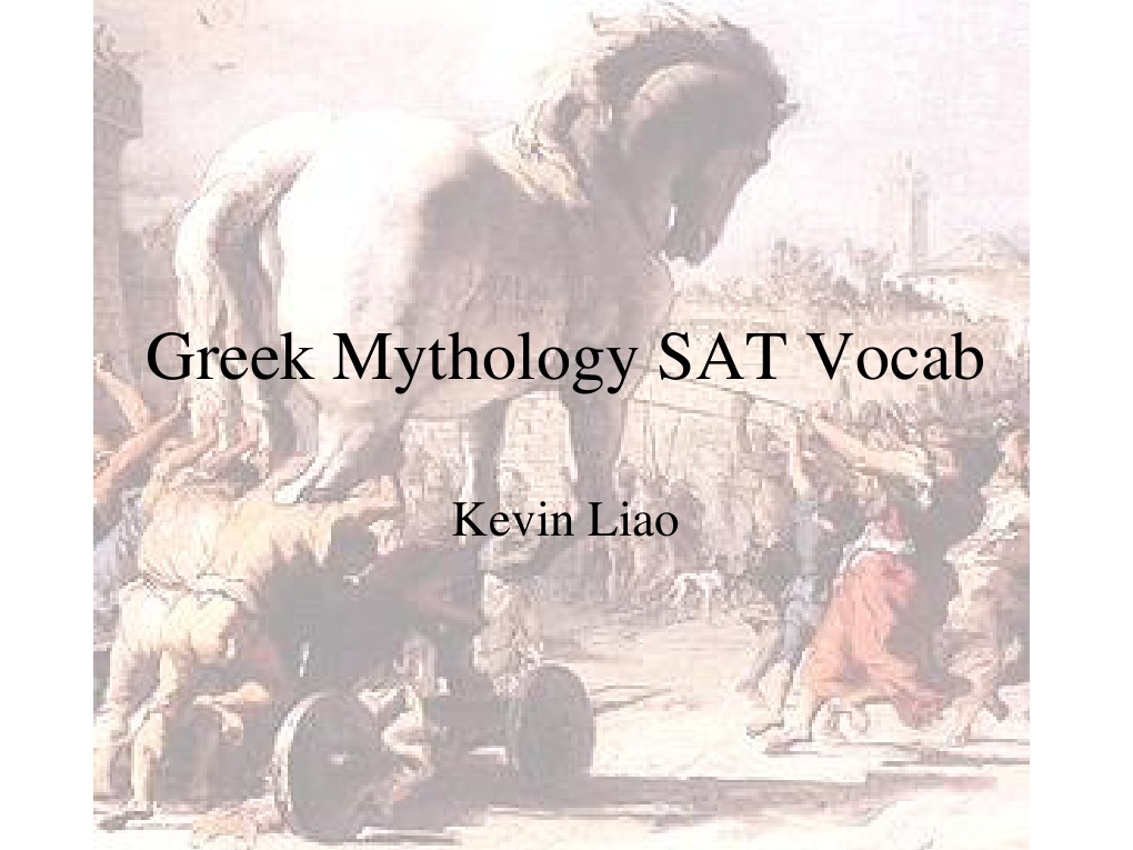Greek Mythology SAT Vocab | PDF