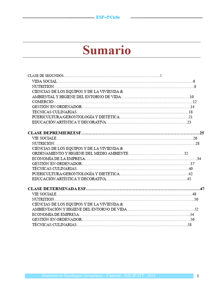 Programas ESF ESTP 2do Ciclo | PDF | El embarazo | Archivo de computadora