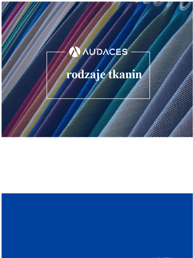 Rodzaje Tkanin | PDF