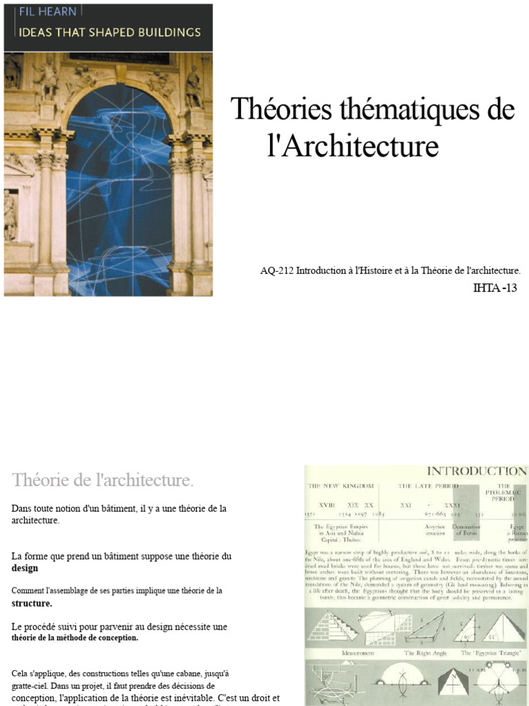 Théories thématiques en architecture | PDF | Conception | Architecture ...