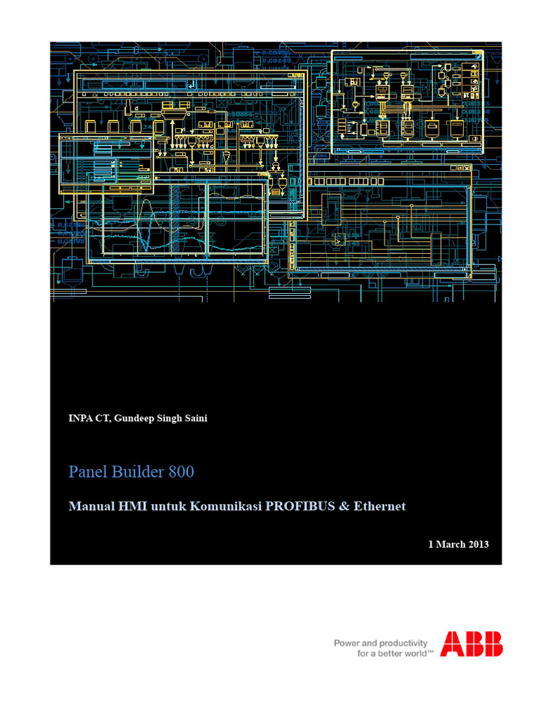 Panduan HMI Panel Builder 800 | PDF