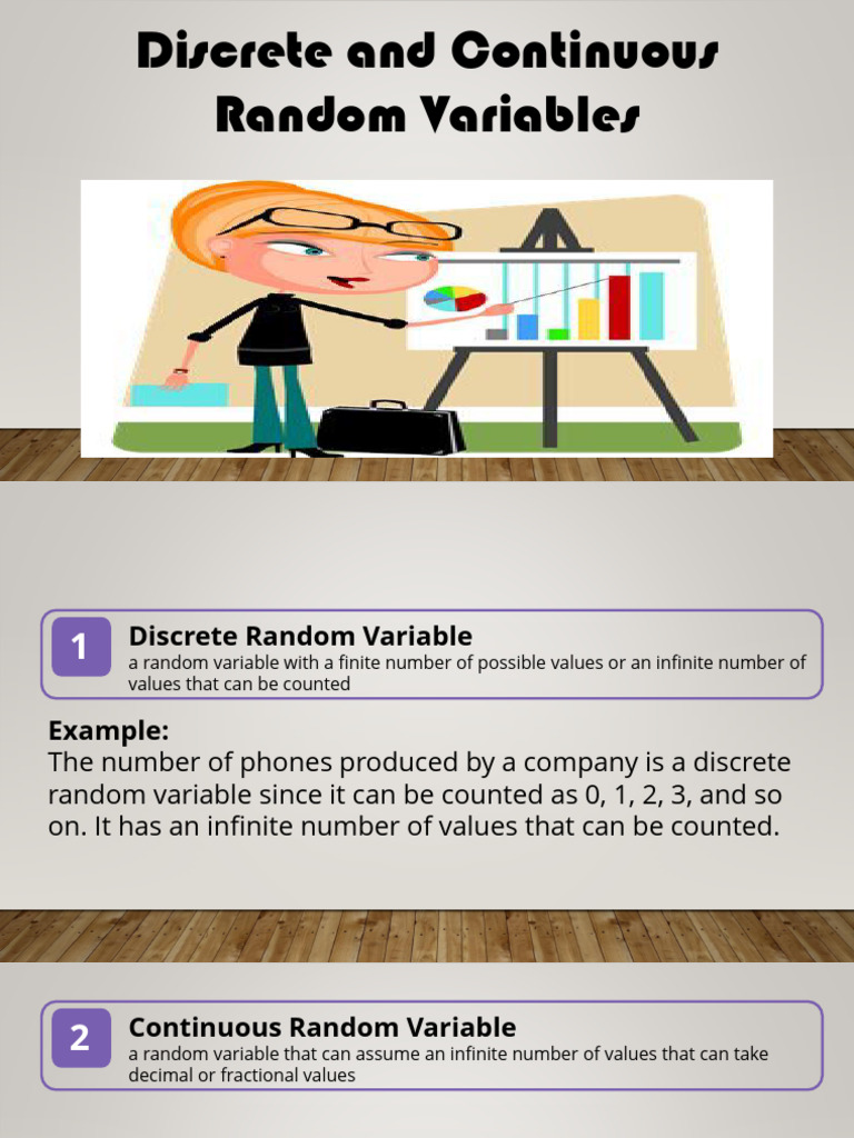 Discrete vs Continuous Random Variables | PDF