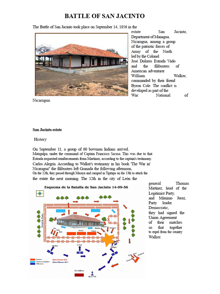 Battle of San Jacinto | PDF | Military Operations | Military