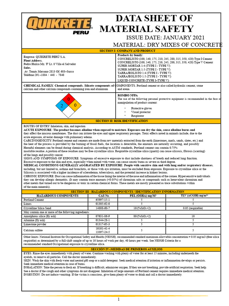 How To Read A Safety Data Sheet SDS/MSDS Poster 2025 | 18 X 40 Inch