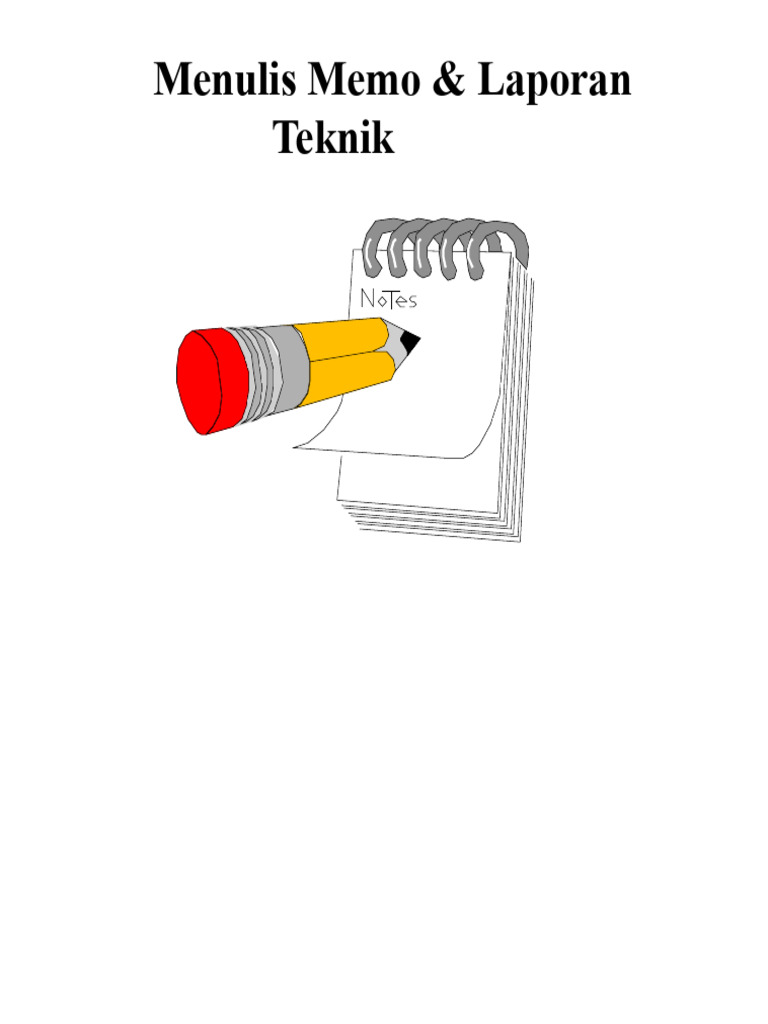 Teknik Penulisan Memo & Laporan | PDF