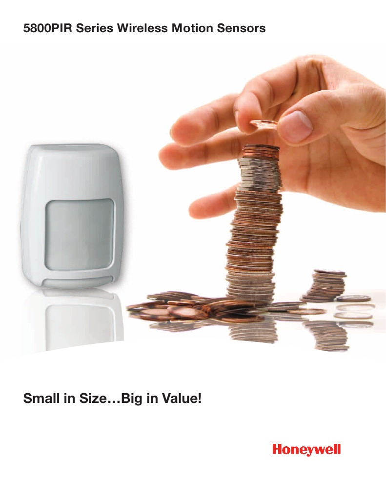 Honeywell 5800pir Series Brochure | PDF | Honeywell | Security Alarm