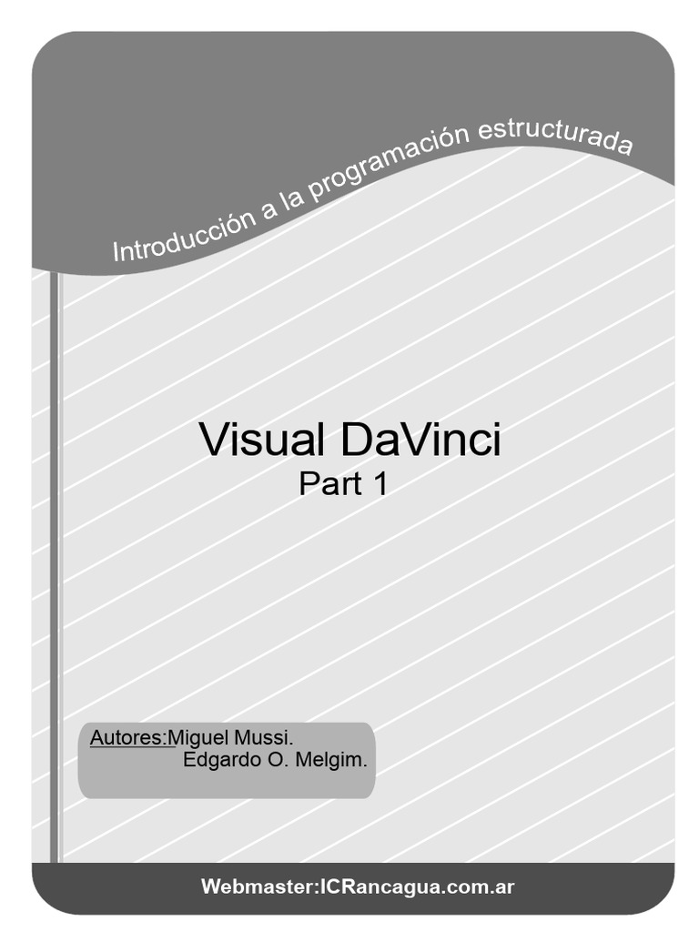 Da Vinci Visual Manual - Chapter 1 | PDF | Computing | Computer Programming