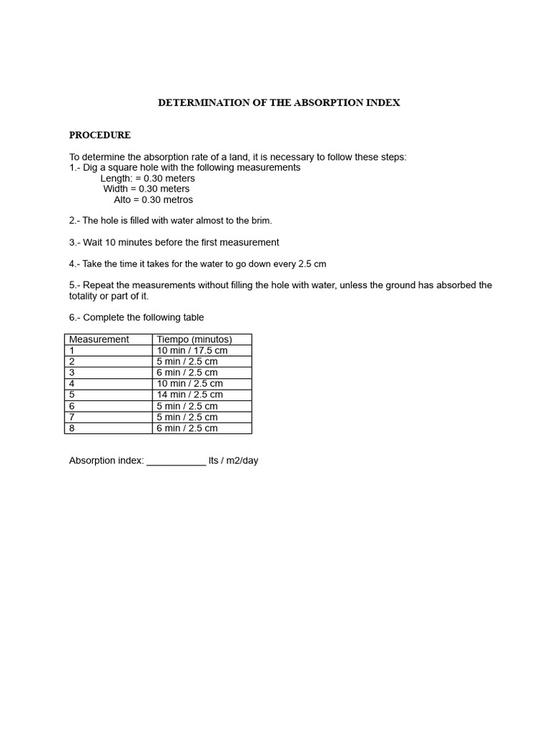 07.absorption Index | PDF