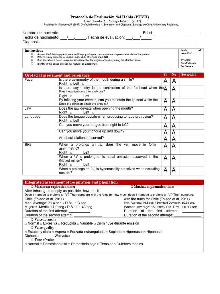 Speech Evaluation Protocol | PDF | Linguistics | Phonetics