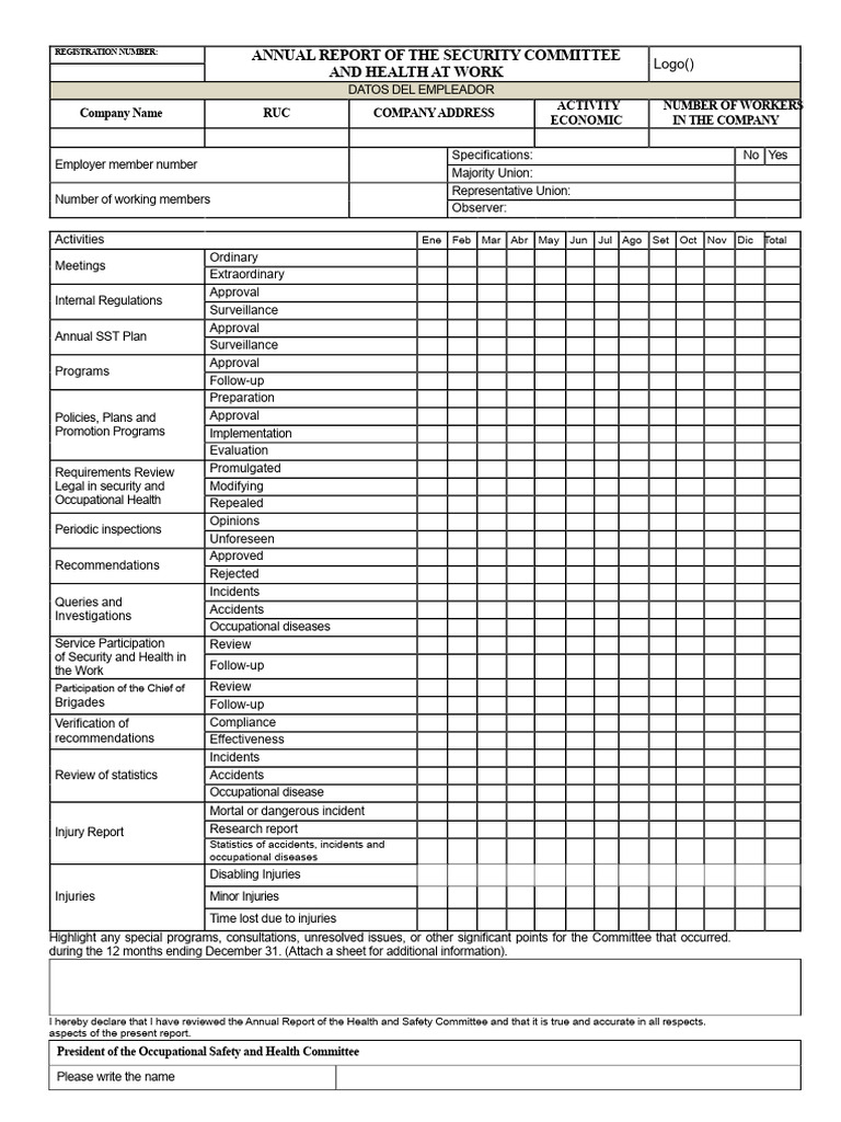 ANNUAL REPORT OF THE SST COMMITTEE - Final Revision1 | PDF ...