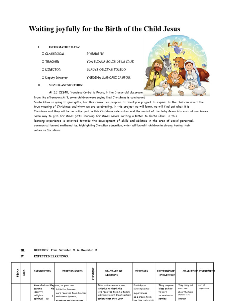 December Project | PDF | Christmas | Information