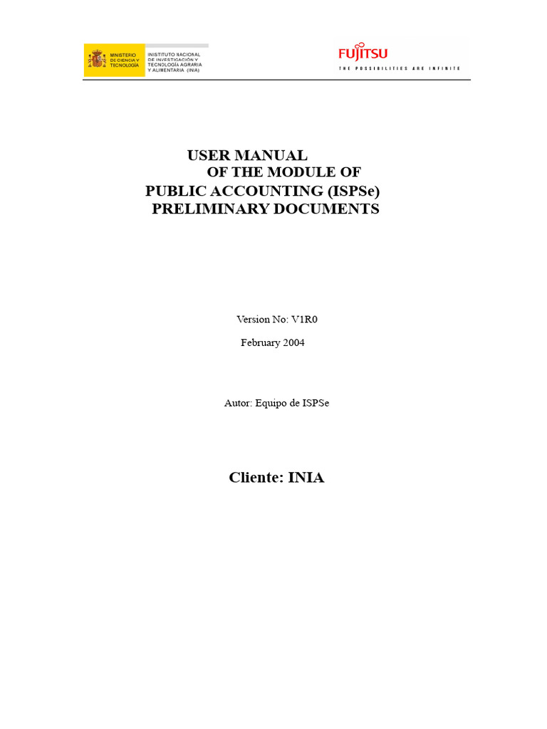 Public Accounting Module User Manual | PDF | Expense | Budget
